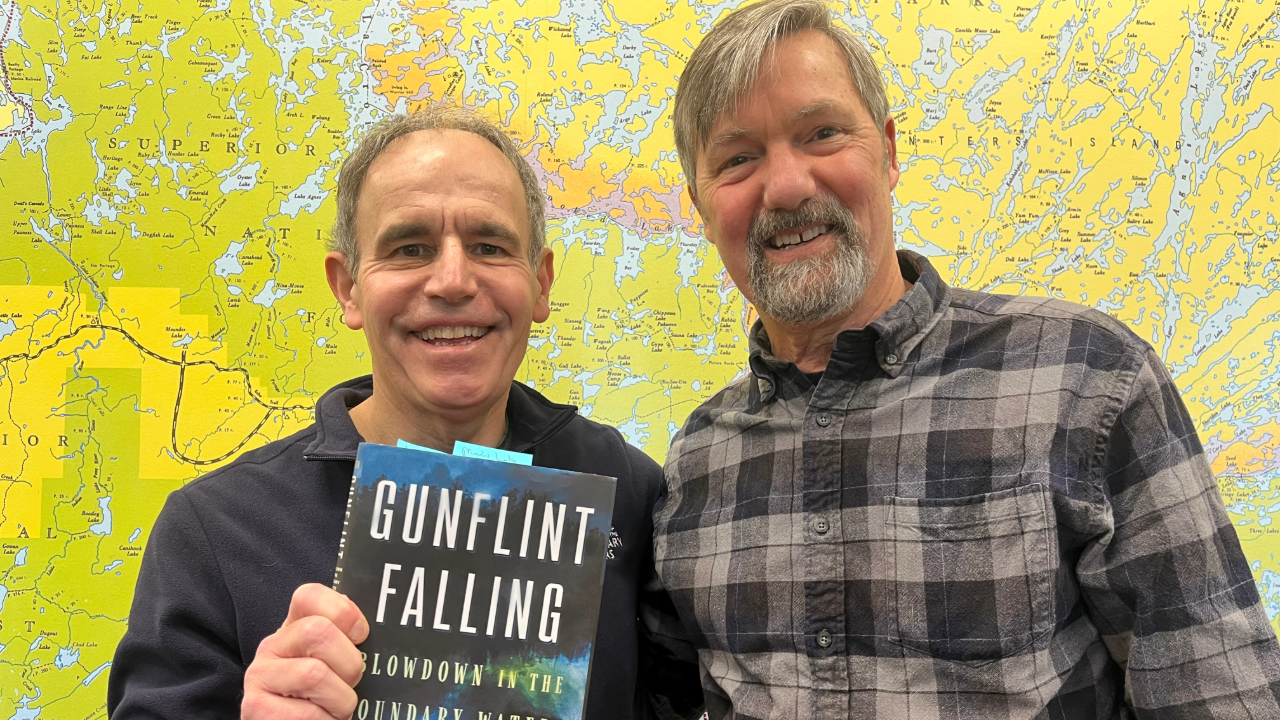Lunch with the Friends - Gunflint Falling Blowdown Author Cary Griffith - friends-bwca.org
