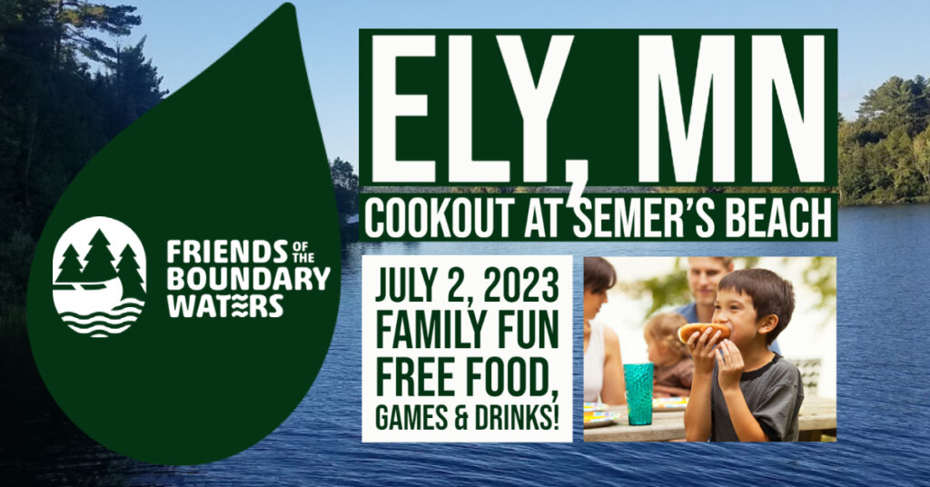 Semer's Beach Cookout - Ely, MN - friends-bwca.org